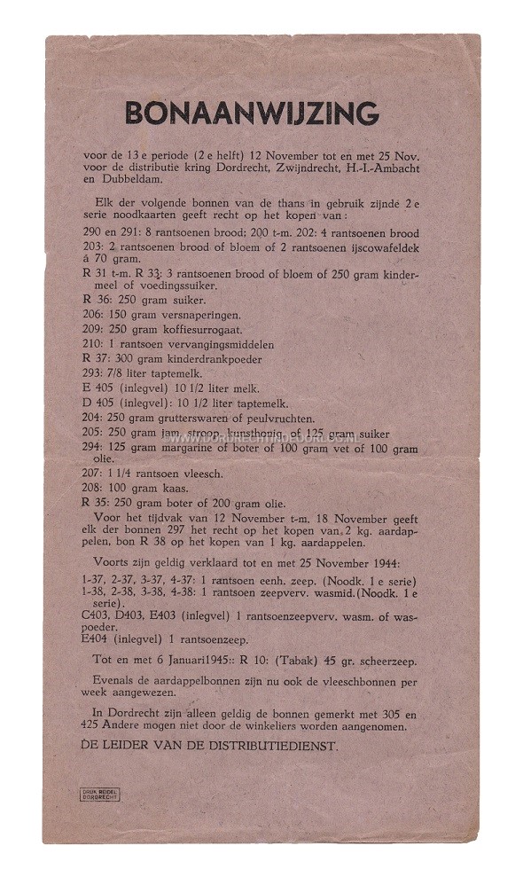 Overige documenten met betrekking tot Dordrecht tijdens de Tweede Wereldoorlog